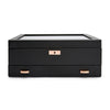 WOLF Axis 10 Piece Watch Box with Drawer | Copper – WATCHFINDER CANADA